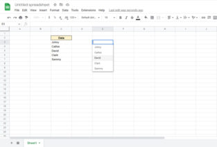 How to Create a Dropdown in Google Sheets - WareData | Tech enthusiast