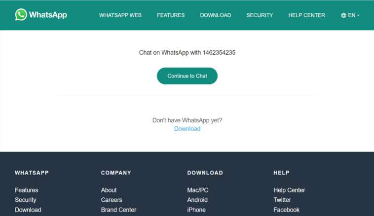 How to Create a WhatsApp Link - WareData | Tech enthusiast
