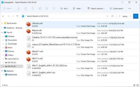 How to Find Large Files on Windows 11 - WareData | Tech enthusiast