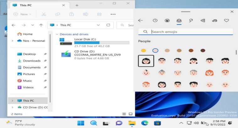 Windows 11 Build 25197 ISO With New Tab as Default - WareData | Tech ...