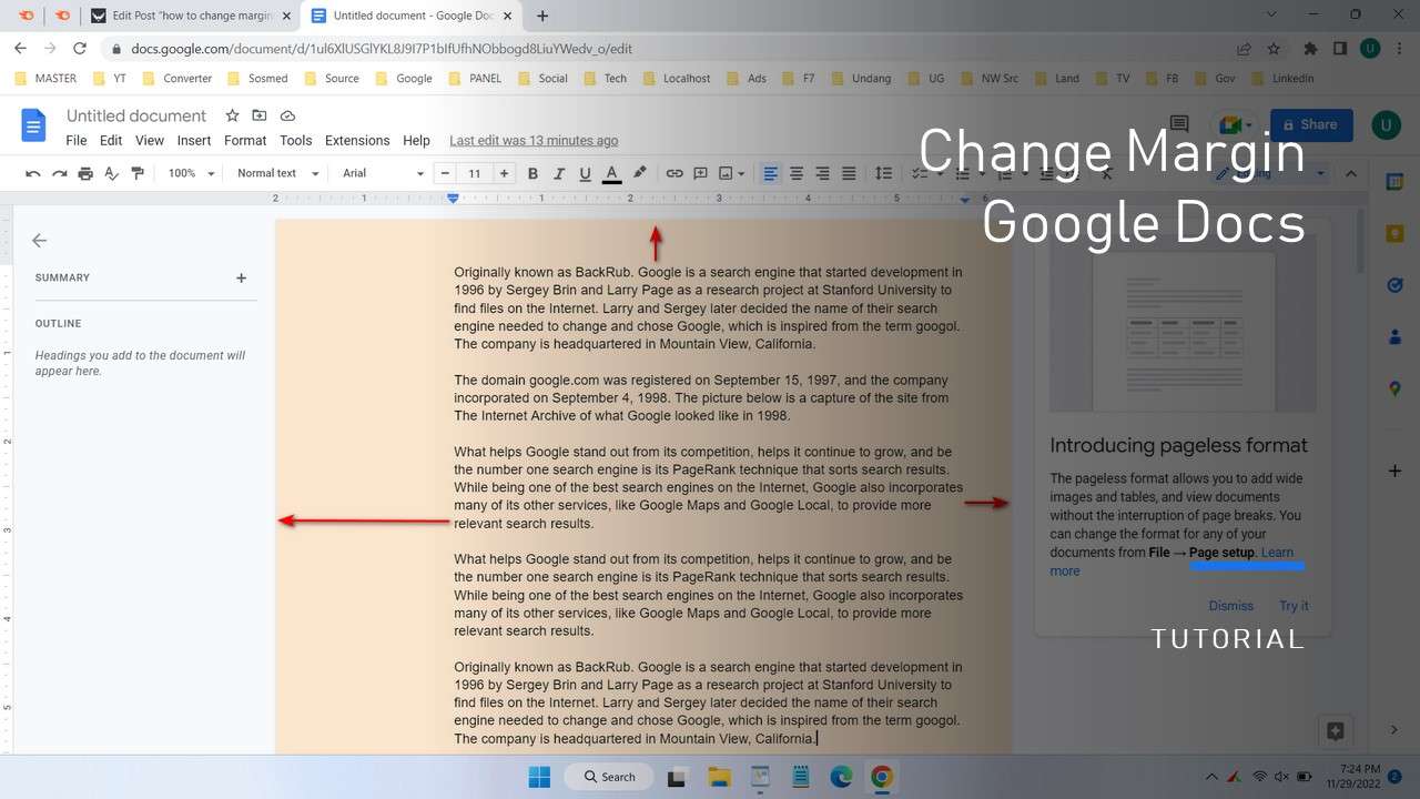 How To Change Margins In Google Docs WareData Tech Enthusiast