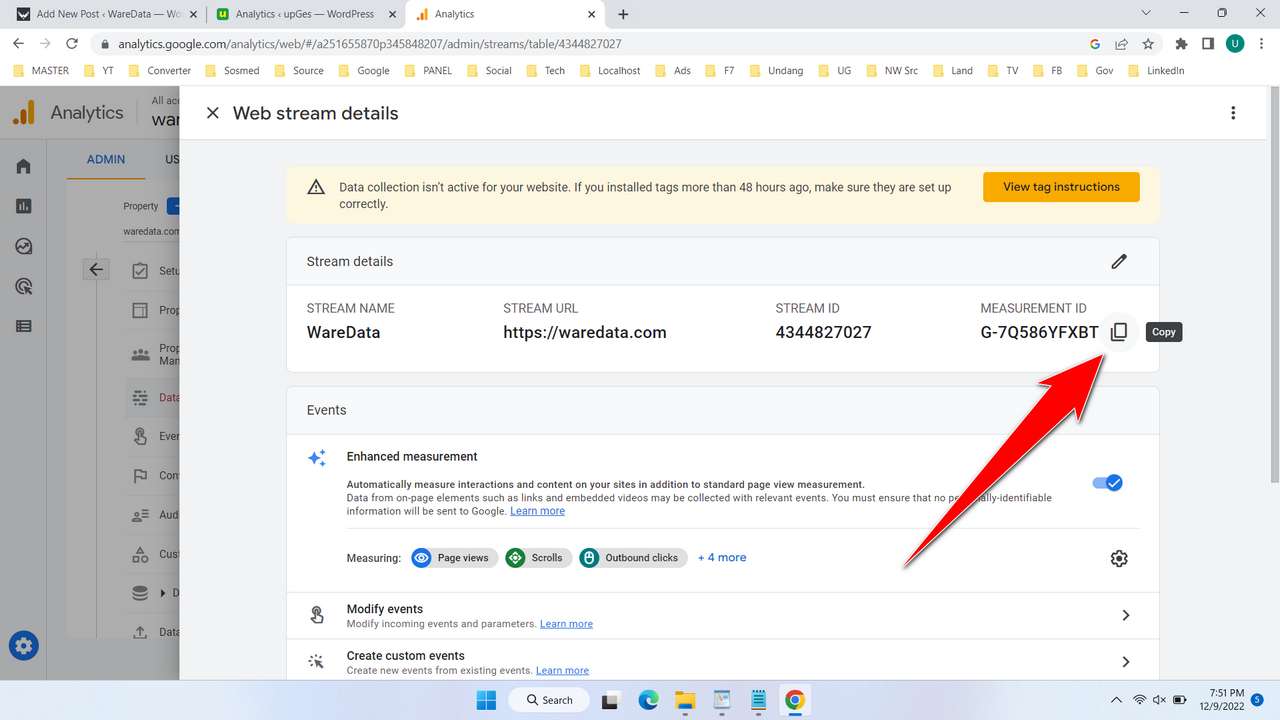 How to Add Google Analytics GA4 to WordPress - WareData | Tech enthusiast