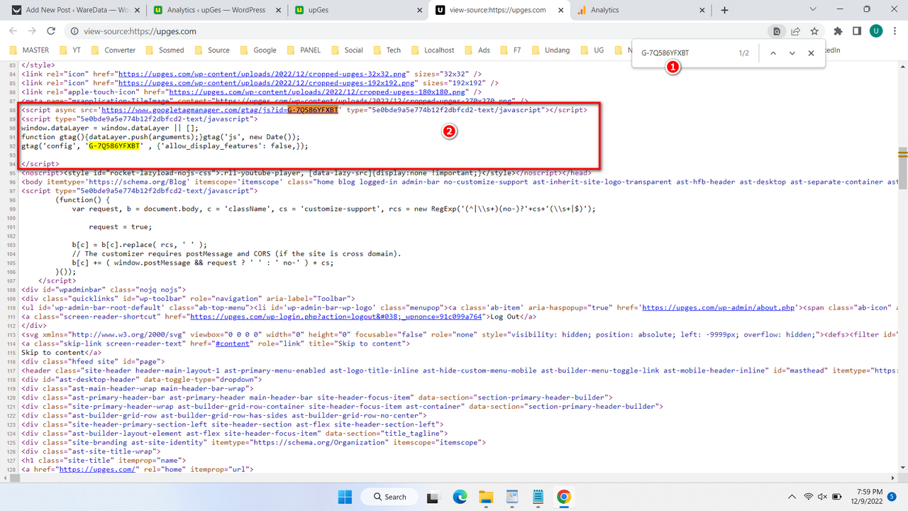 How to Add Google Analytics GA4 to WordPress - WareData | Tech enthusiast