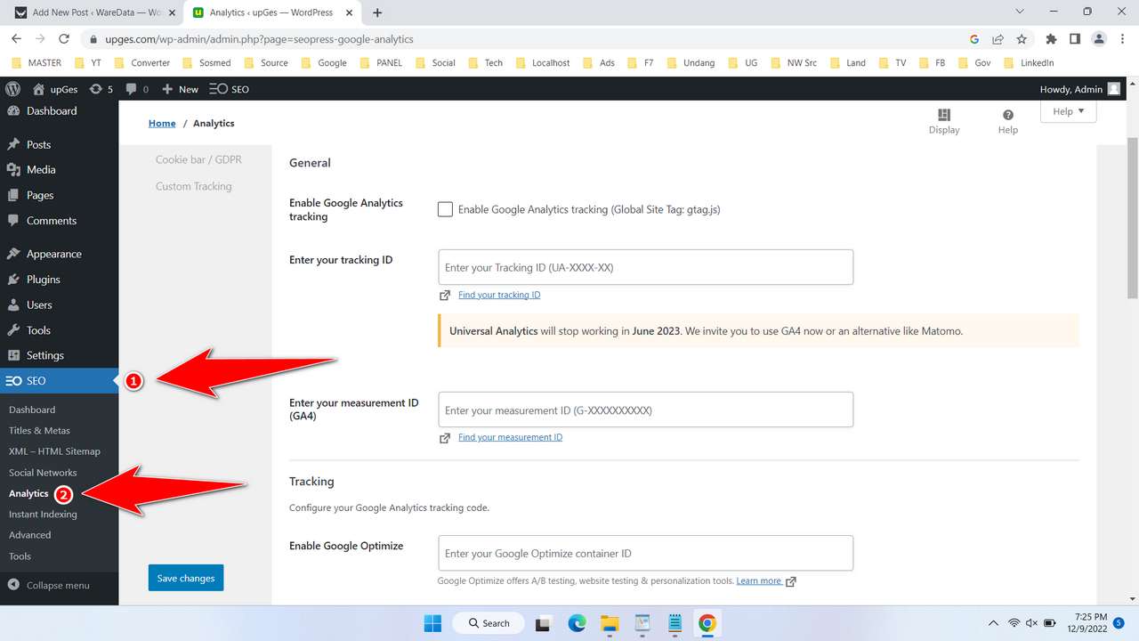 How to Add Google Analytics GA4 to WordPress - WareData | Tech enthusiast