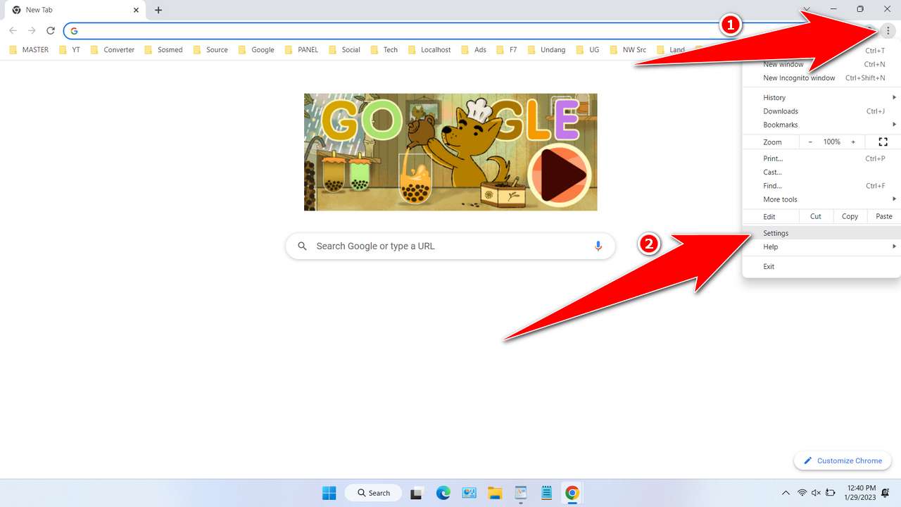 How to Set Homepage in Google Chrome Browser - WareData | Tech enthusiast