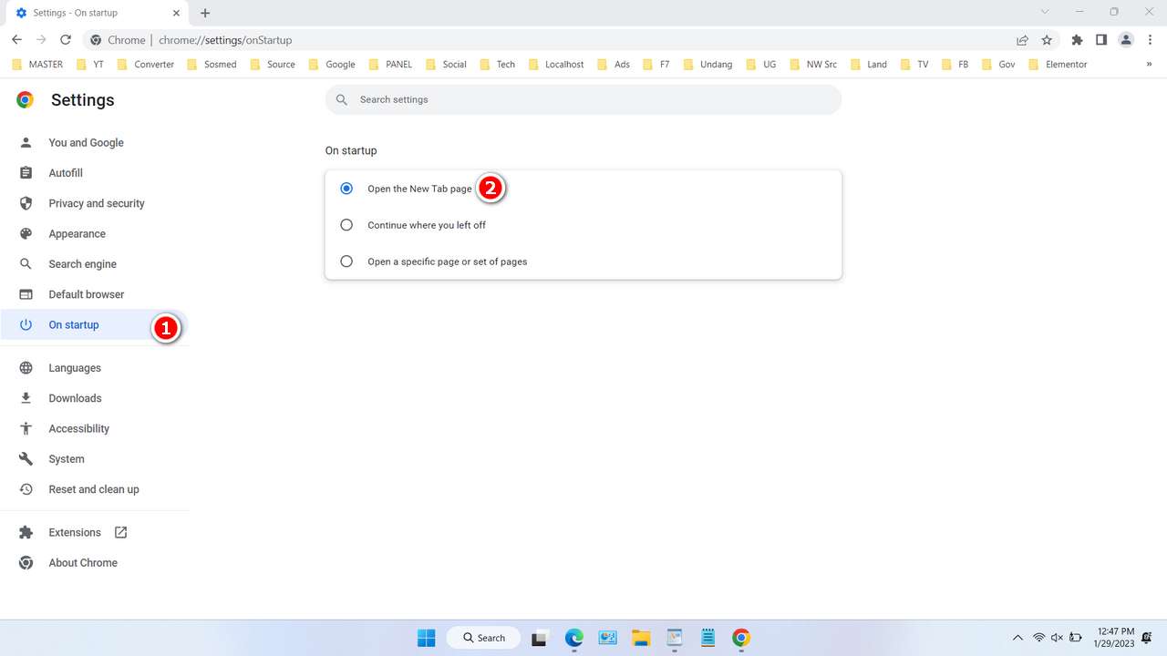 How to Set Homepage in Google Chrome Browser - WareData | Tech enthusiast