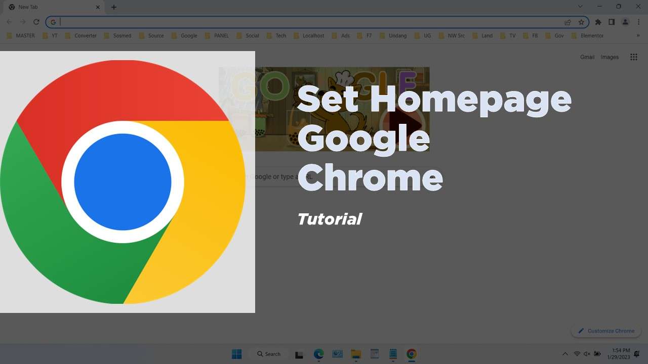 How to Set Homepage in Google Chrome Browser - WareData | Tech enthusiast