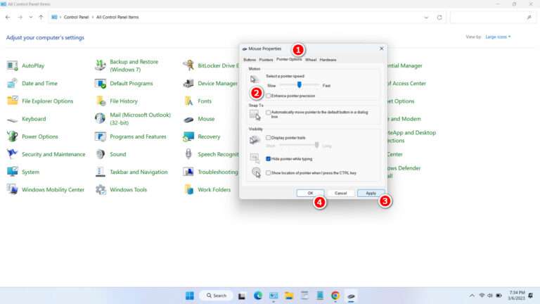 How to Turn off Mouse Acceleration Windows 11 - WareData | Tech enthusiast