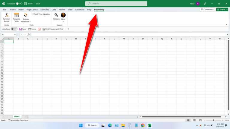 Bloomberg Addin Excel - WareData | Tech enthusiast