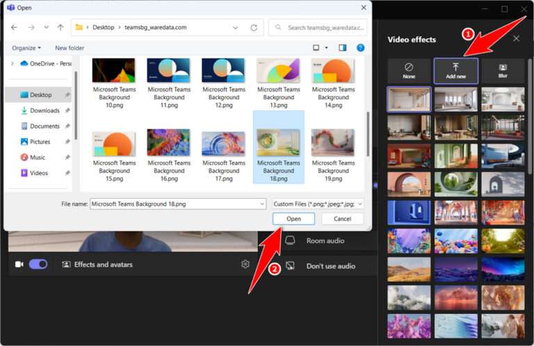 Microsoft Teams Background - WareData | Tech enthusiast