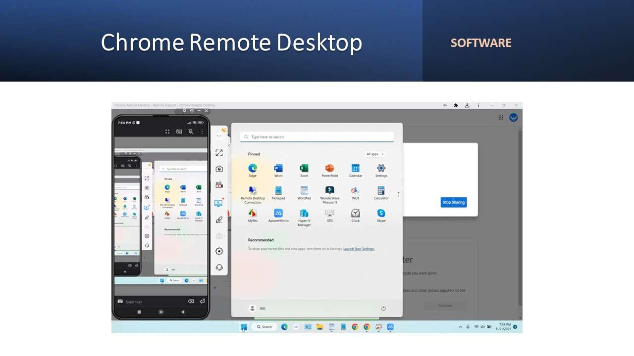 Chrome Remote for Desktop - WareData | Tech enthusiast