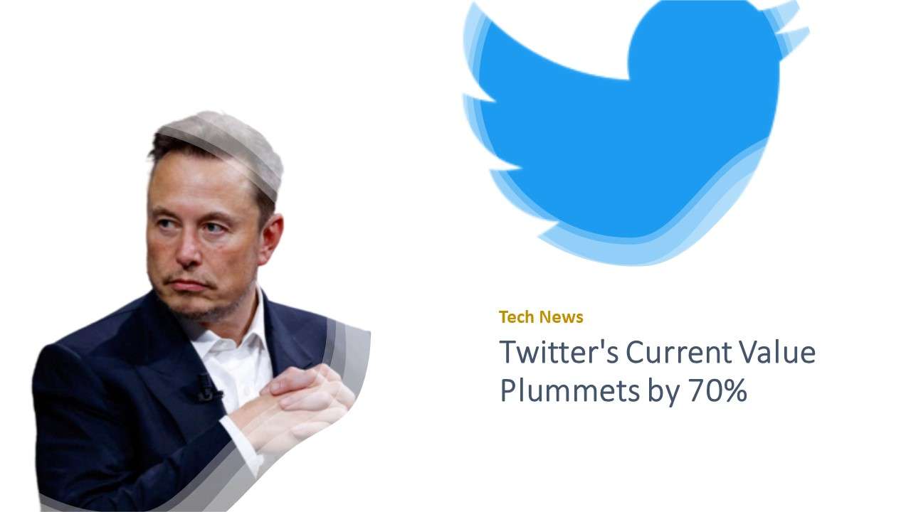 Twitter's Current Value Plummets by 70% from Elon Musk's Acquisition ...