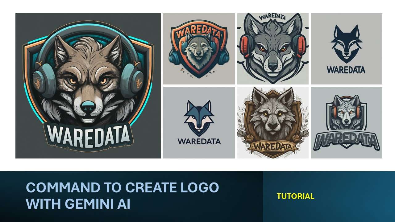 Logo Making Commands in Gemini AI - WareData | Tech enthusiast