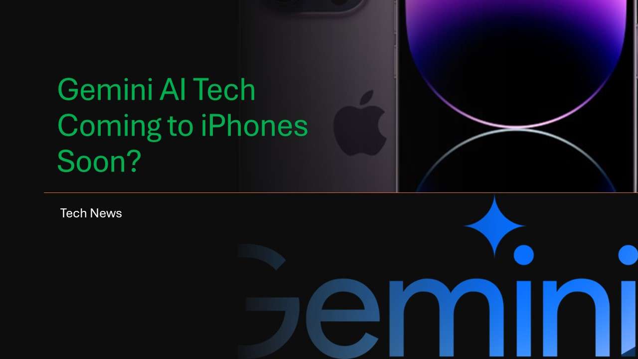 Apple & Google Partnership: Gemini AI Tech Coming to iPhones Soon? - WareData | Tech enthusiast
