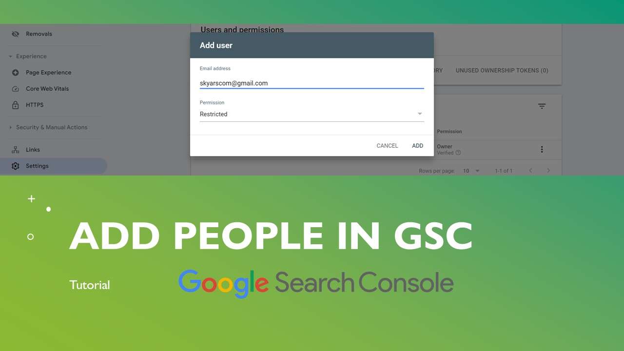 How to Add People to Your Google Search Console Account - WareData | Tech enthusiast