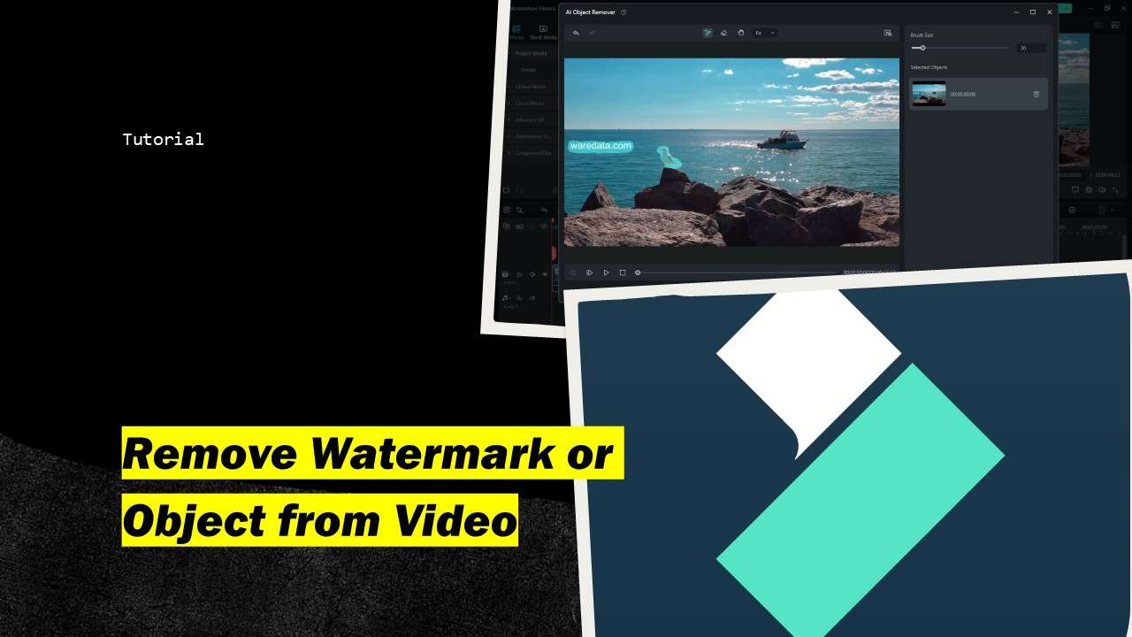 How to Remove Watermark from Video Using Wondershare Filmora - WareData ...