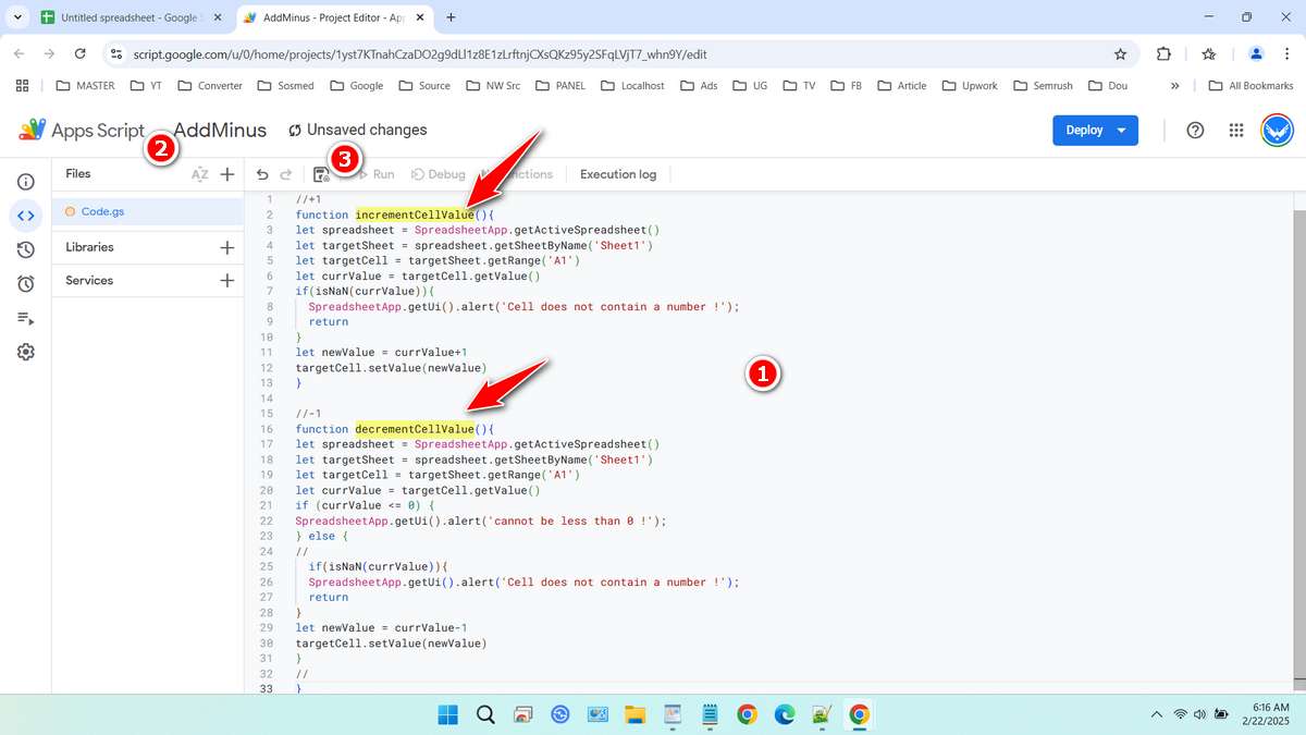 How to Add and Subtract Cell Values with Apps Script in Google Sheets - WareData | Tech enthusiast
