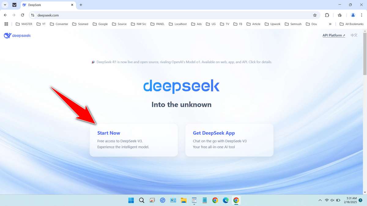 How to Sign Up for DeepSeek AI - WareData | Tech enthusiast