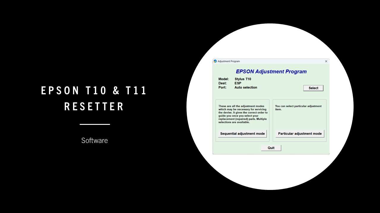Epson T10 & T11 Resetter - WareData | Tech enthusiast