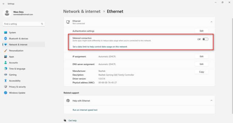 How to Disable Metered Connection Windows 11 - WareData | Tech enthusiast