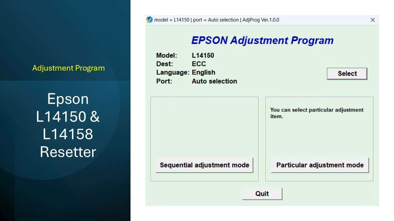 Epson L14150 & L14158 Resetter - WareData | Tech enthusiast