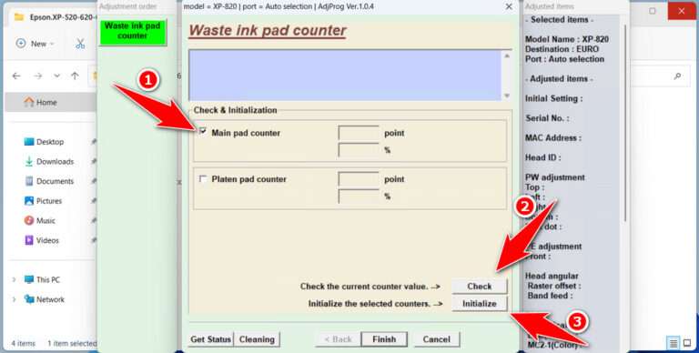 Epson XP-820 Resetter - WareData | Tech enthusiast