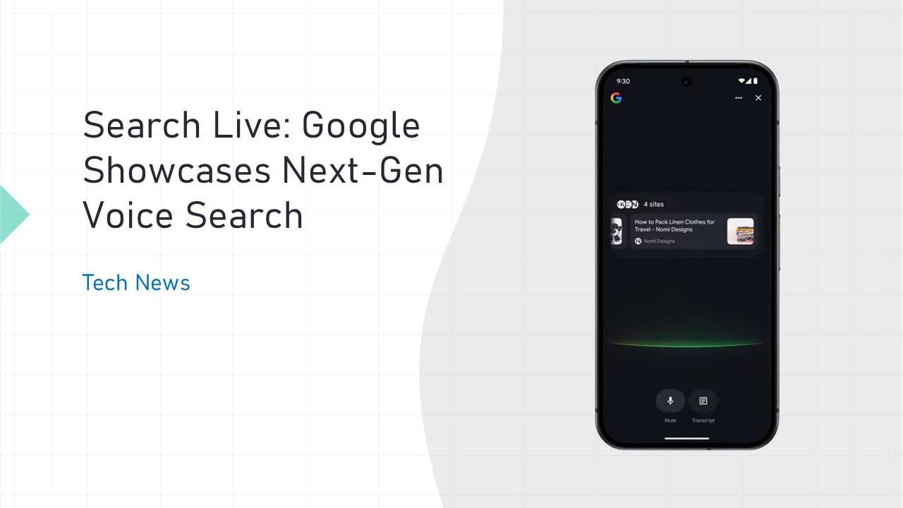 Search Live: Google Showcases Next-Gen Voice Search - WareData | Tech ...