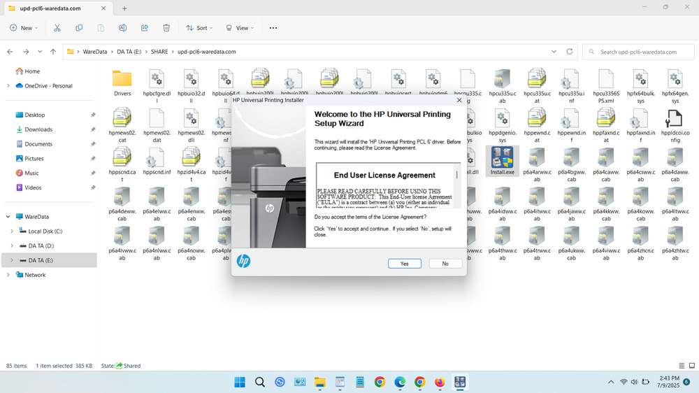 HP Universal Print Driver PCL6 - WareData | Tech enthusiast