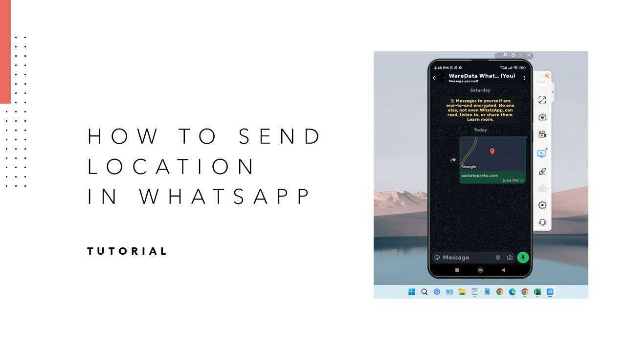 How to Send Location in WhatsApp