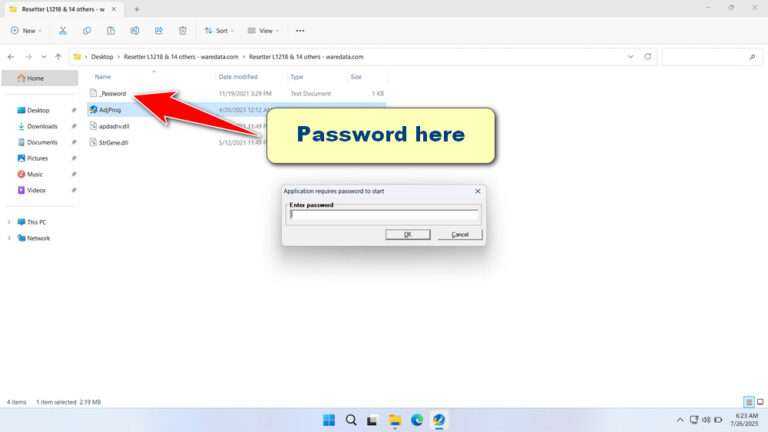 Epson L1258 Resetter - WareData | Tech enthusiast