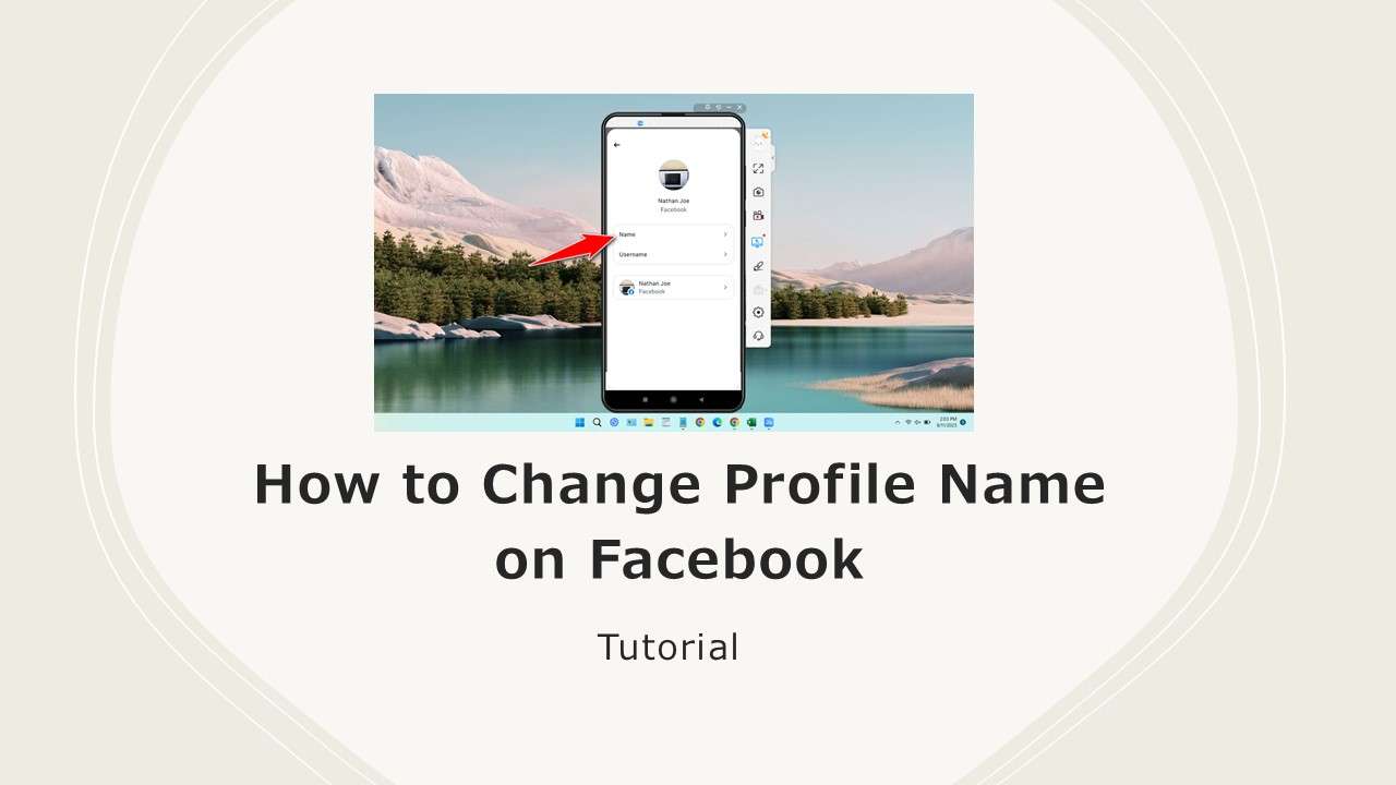 How to Change Profile Name on Facebook