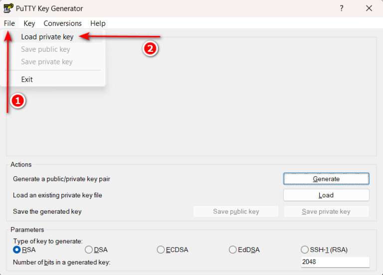 How to Convert .PEM File to .PPK