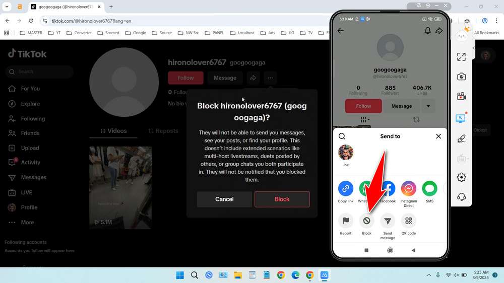 How to Block Someone on TikTok