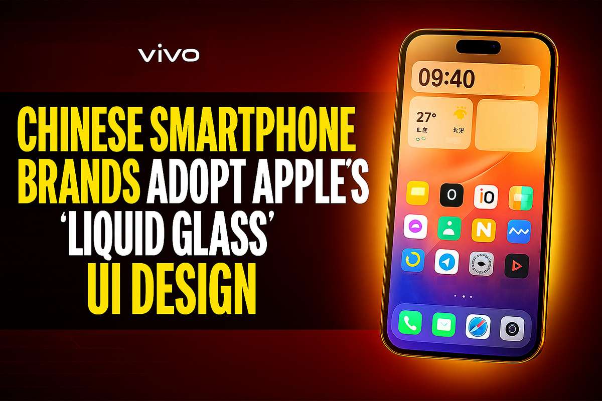 Chinese Smartphone Brands Adopt Apple’s New ‘Liquid Glass’ UI Design