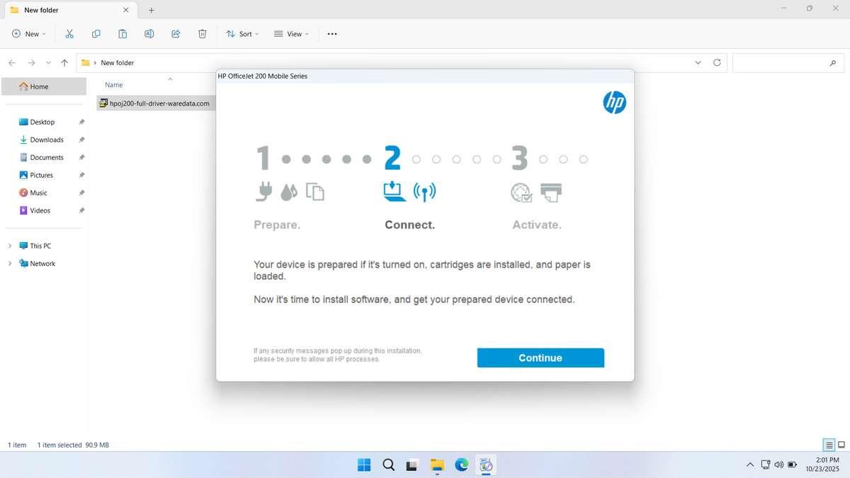 HP Officejet 200 Mobile Printer Driver Download