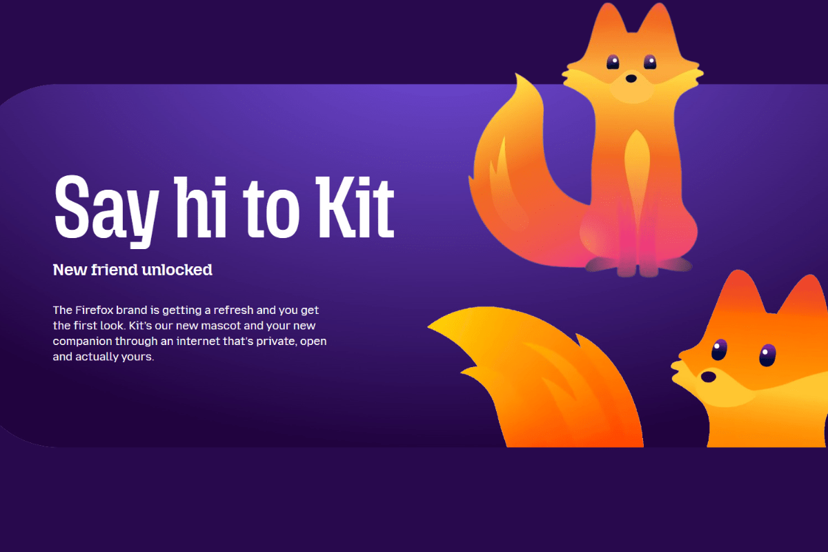 Mozilla Rebrands Firefox and Introduces New Mascot “Kit” - WareData ...