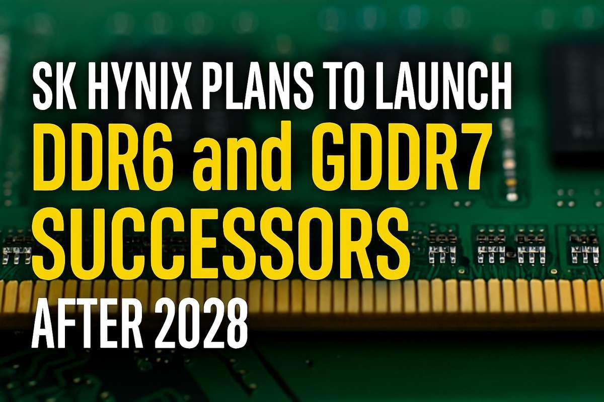 SK hynix Plans to Launch DDR6 and GDDR7 Successors After 2028 ...
