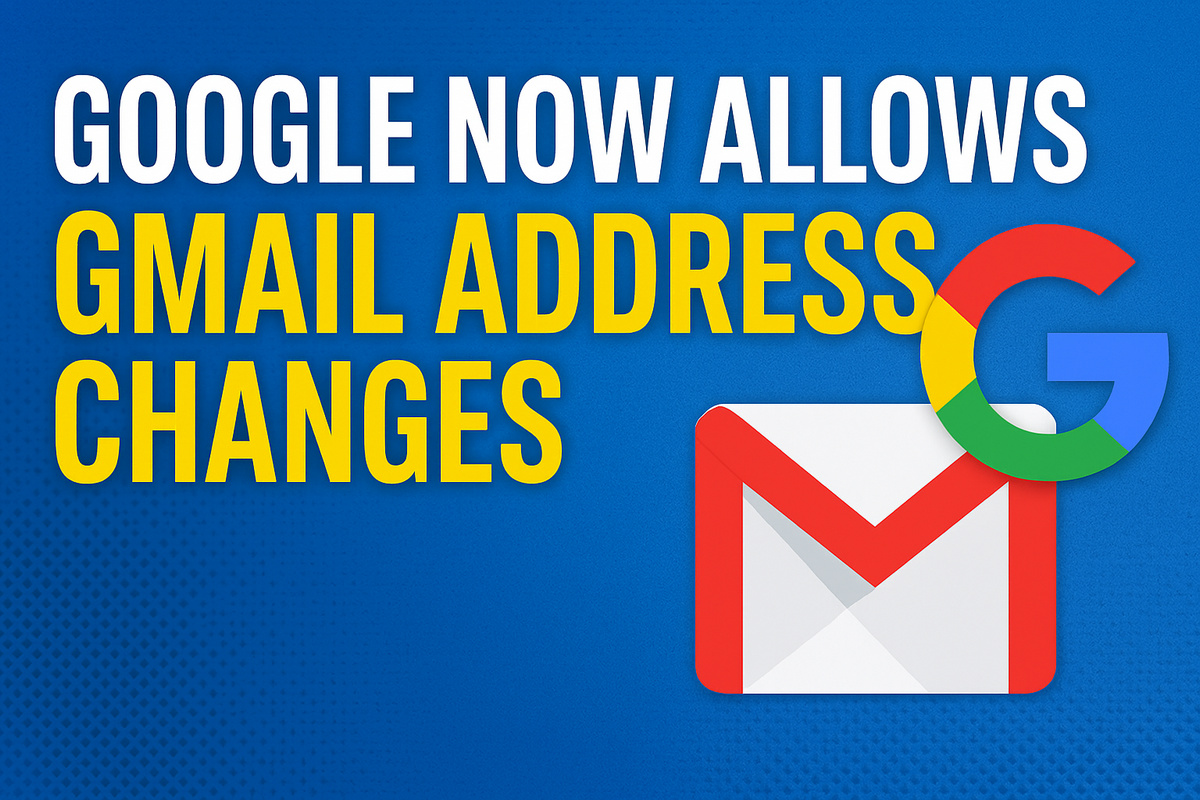 After Years of Waiting, Google Allows Gmail Address Changes - WareData ...