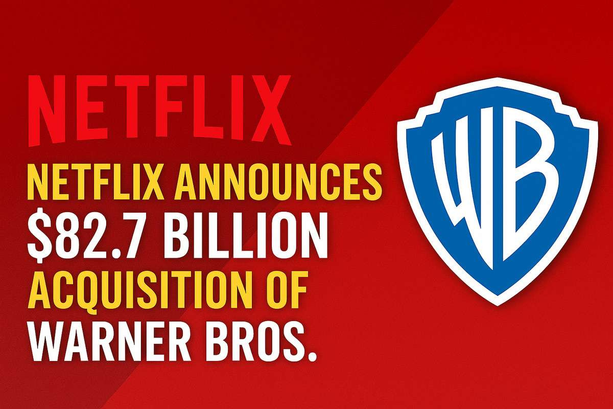 Netflix Announces $82.7 Billion Acquisition of Warner Bros. - WareData | Tech enthusiast