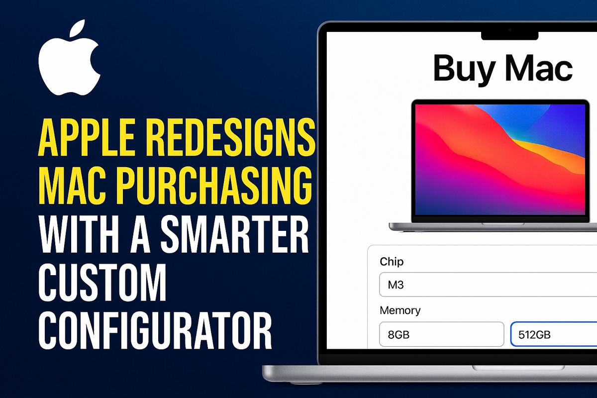 Apple Redesigns Mac Purchasing With a Smarter Custom Configurator ...