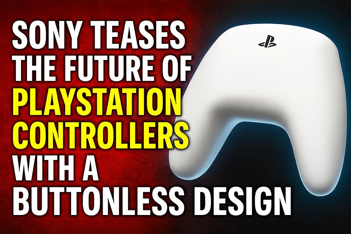 Sony Teases the Future of PlayStation Controllers With a Buttonless ...