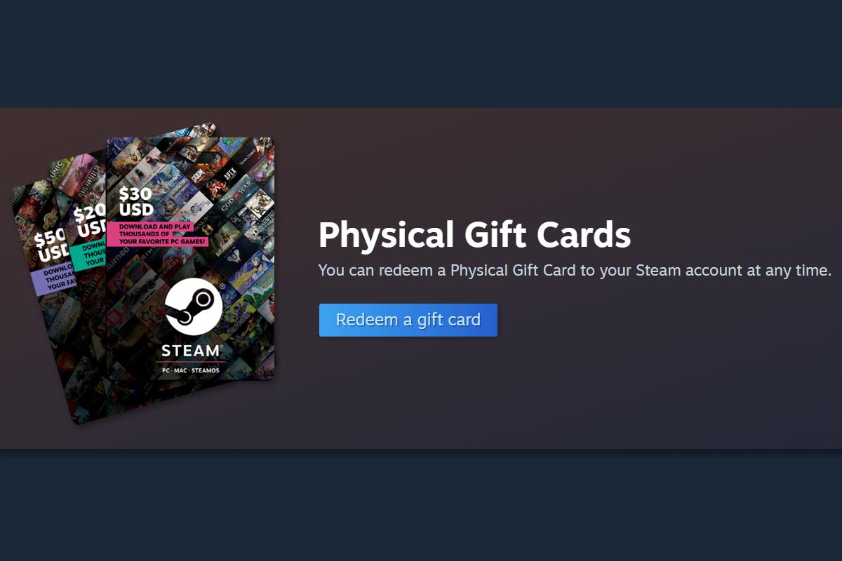 Valve to End Physical Steam Gift Cards - WareData | Tech enthusiast